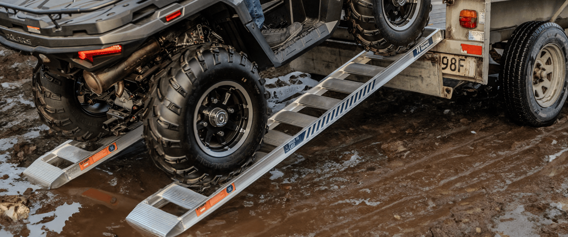 Small Machinery Ramps - High Grade Aluminium | Hyway NZ